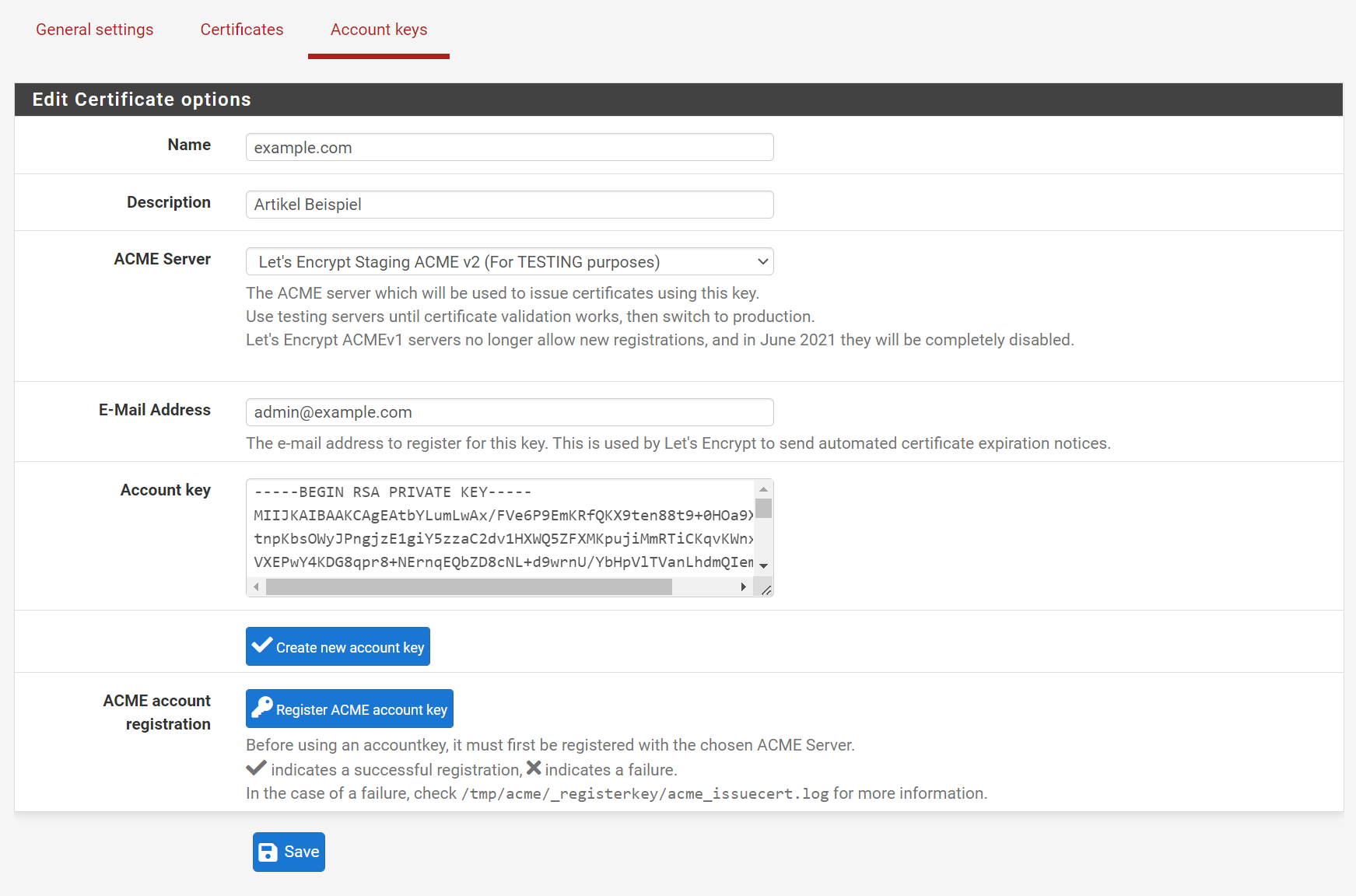 pfsense – Einfach vertrauenswürdige Zertifikate erstellen – cedigger.net